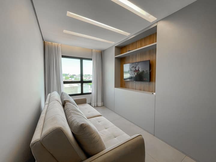 Flat Super Aconchegante Com Quarto Privativo - Campo Grande