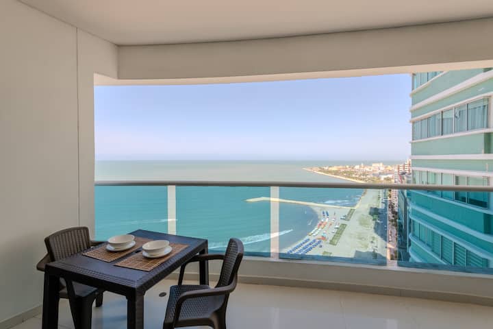 Spectacular Ocean View - Ed. Infinito 2302 - Cartagena, Kolumbien