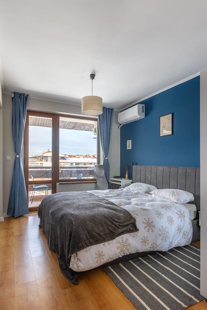 Modern Sunset Pad | 300m Gondola - Dobrinishte