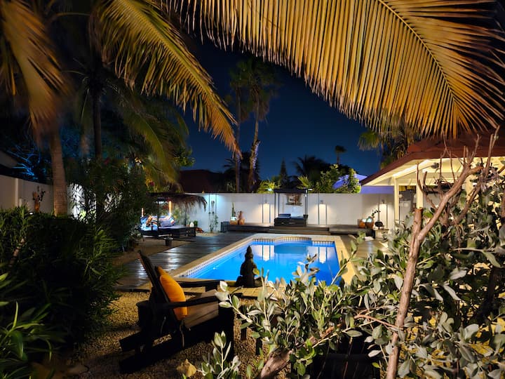 Relaxing 2 Bdr Villa With Pool. - Aruba