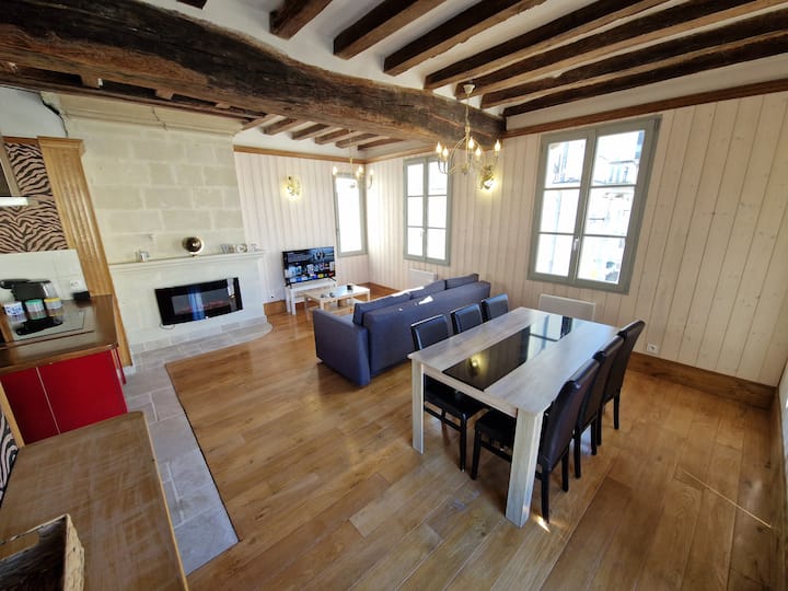 Maison Charmante Sur Le Quai De La Loire - Bourgueil