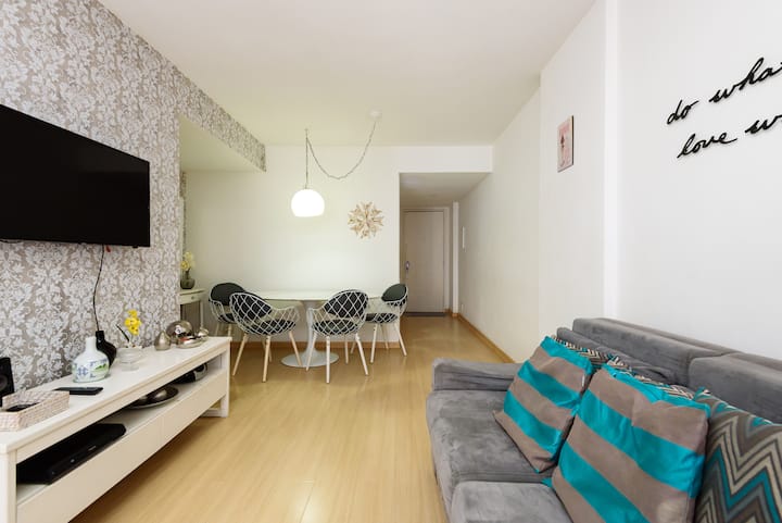 Copa: 3 Quadras Praia, áRea Nobre, Piscina, Academ - Rio de Janeiro