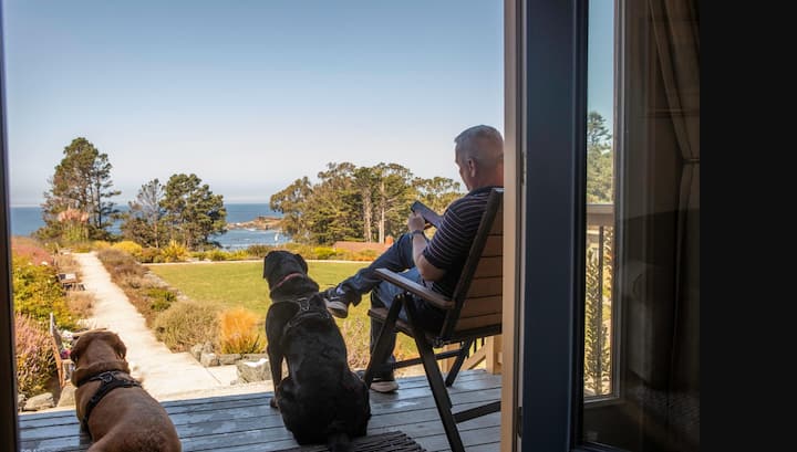 Ocean View Mendocino Cottage - Mendocino, CA
