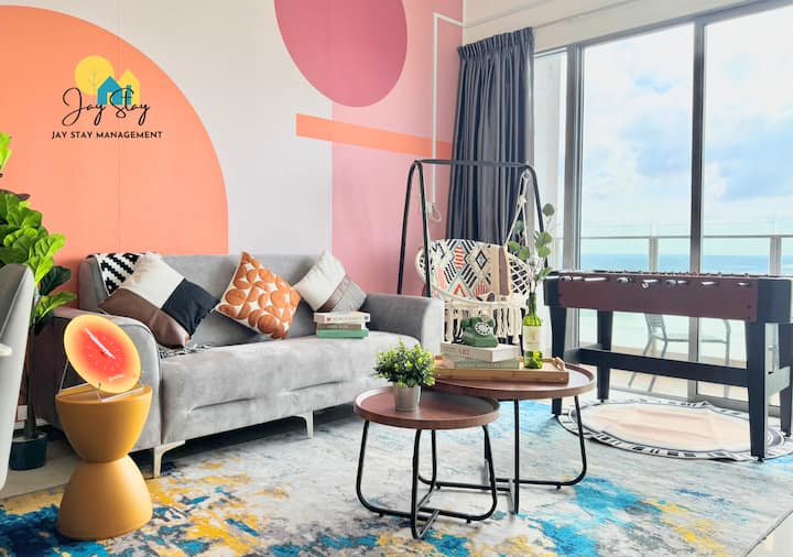 Silverscape/seaview 3br/6-10pax/citycentre/jonker - Malacca