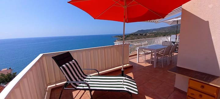 Duplex-appartement - Zwembad - 7 Gasten - Ac - Peníscola