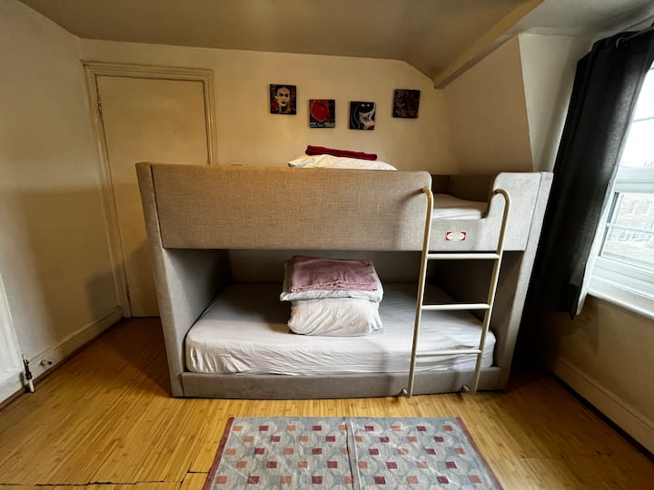 C-4)room W/ Bunk Bed Camden Town - Bloomsbury
