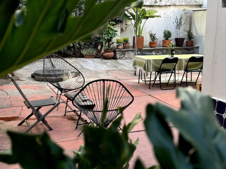 Vintage Home In Roma Sur - Mexico City