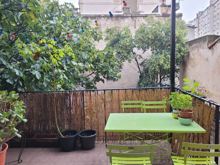 Appart Cosy Au Camas, Terrasse - Marsella