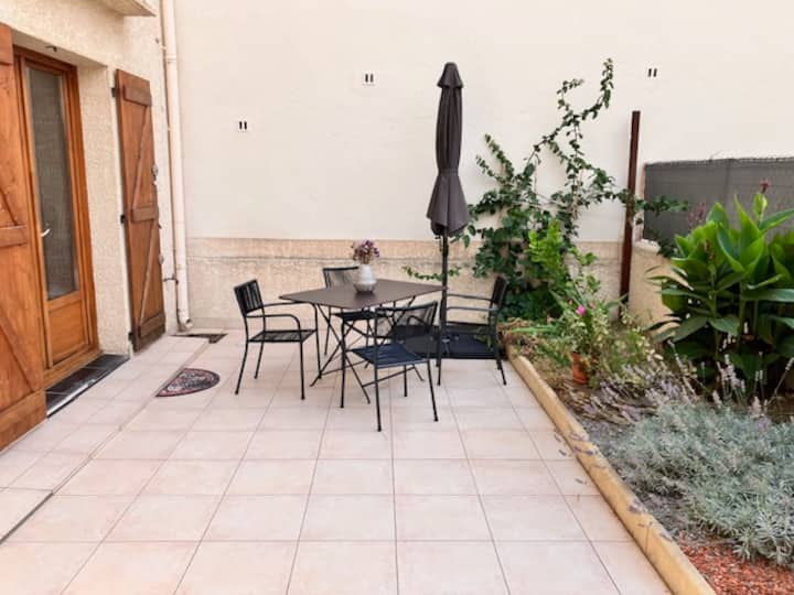T3 Tout Confort Cour Privée - Port-Vendres