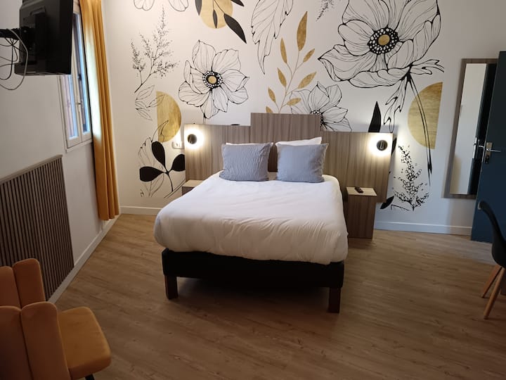 Chambre D'hôtel 4 Personnes - Villeneuve-lès-Avignon