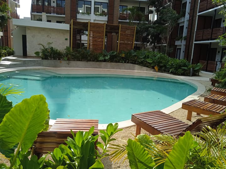 Nuevo Apartamento 2 Dormitorios Y Jacuzzi En Tulum - Tulum