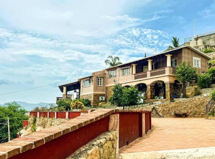 Casa "San Cristobal" Vista Al Mar. - Pie de la Cuesta