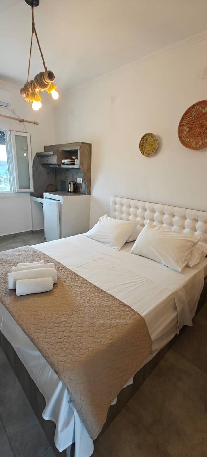 Deluxe Triple Room With Sea View - Milos