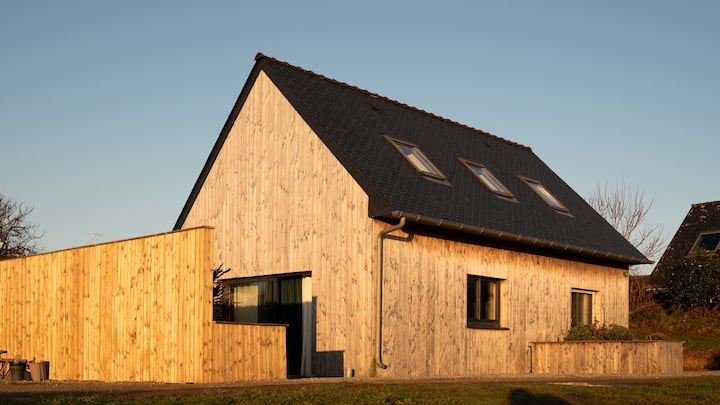 Maison En Bois à 400 M De La Mer - Plozévet