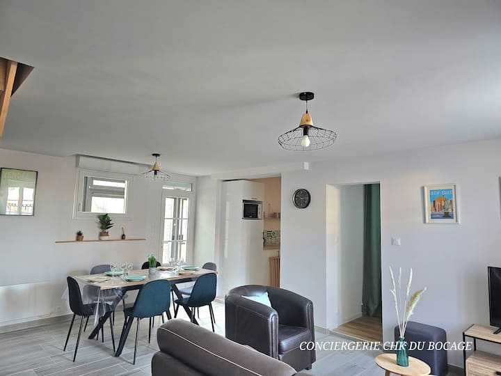 Relais 19 T4 100m2 Centre Bourg 4min Du Puy Du Fou - Les Epesses