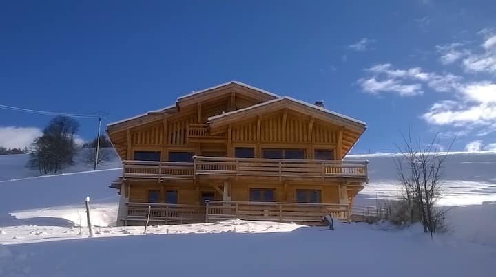 Hiver 2026-27 : Chalet Megève-combloux, 5 Chambres - Combloux