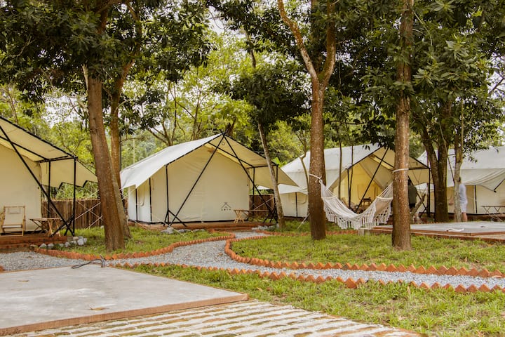 #Th03-the Haven Karak | Family Glamping (4 Pax) - Karak