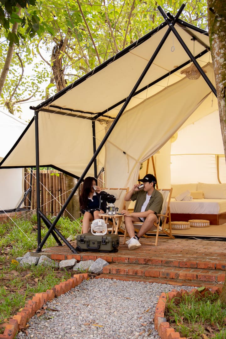 #Th04-the Haven Tent Stay | Near Karak River - Karak