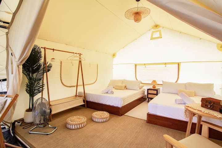 #Th02-the Haven | Glamping Tent For 4 In Nature - Karak