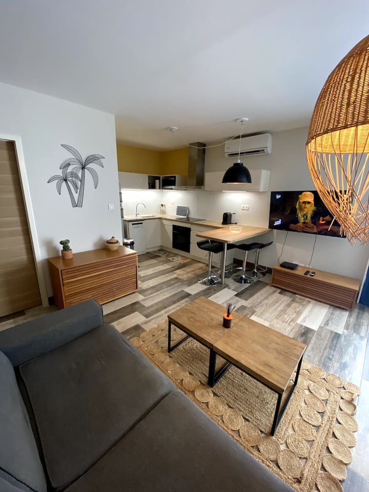 Grand Studio Centre Ville - Saint-Denis