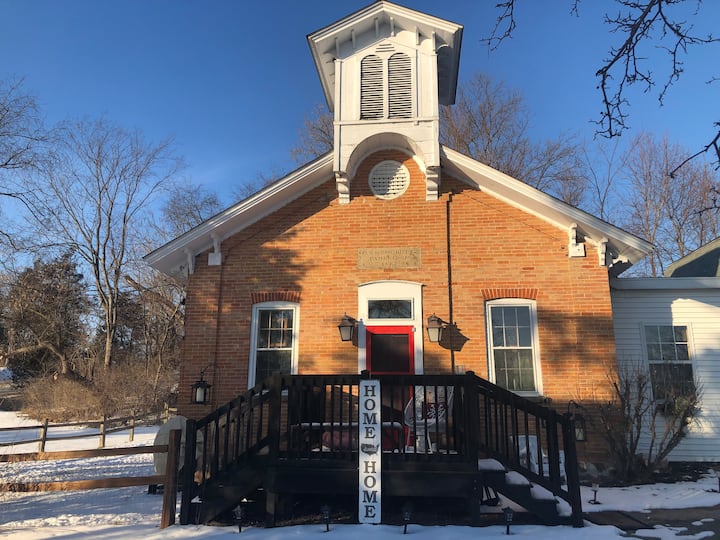 Siam School House 1862 - Brooklyn, MI