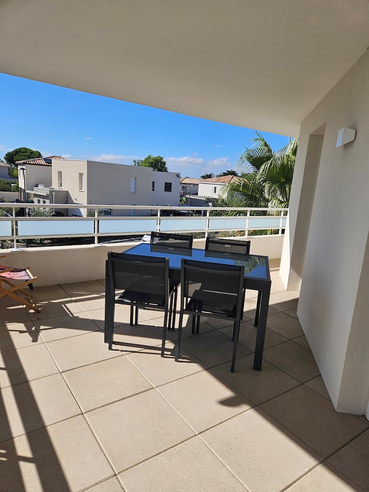 Bel Appartement Lumineux Proche De La Plage - Mèze
