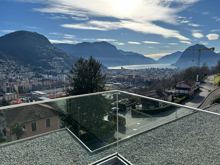 Luxury Penthouse, Lake View - Lugano