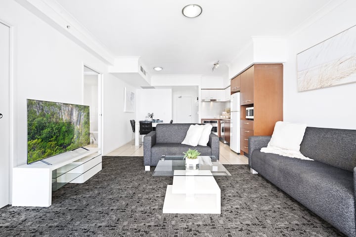 Lovely 2 Bedroom 2 Bathroom Unit At Chevron-q Stay - Gold Coast
