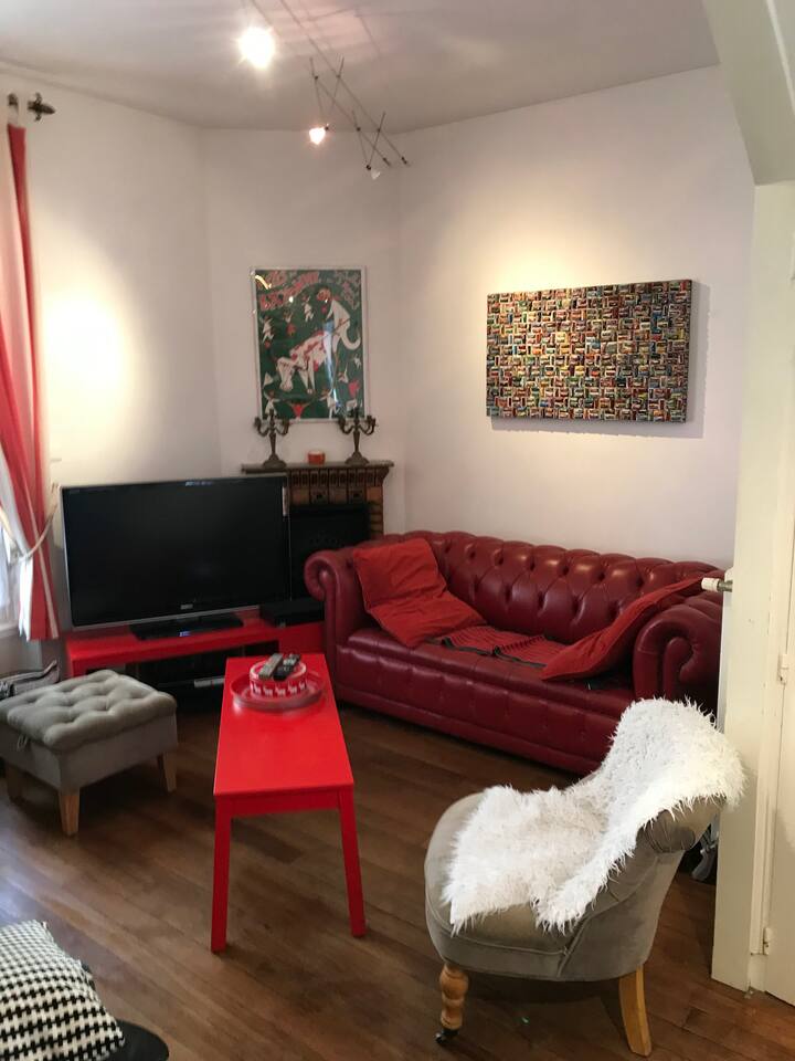 Maison 4 Chambres (Max. 8p.) - Terrasse - Wifi - Reims