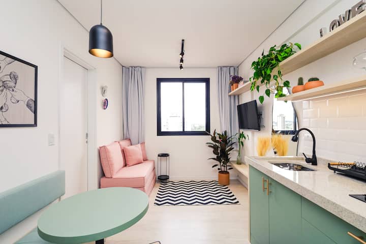 Apartamento Charmoso No Centro, Mon E Cafés. - Curitiba