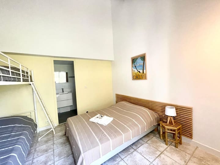 A Casa Barisgioni  L  Chambre Familiale 3 P - Cap Corse