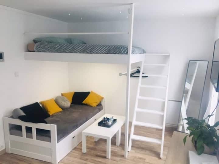 Studio Cosy Bourges - 100 M De La Cathédrale - Bourges