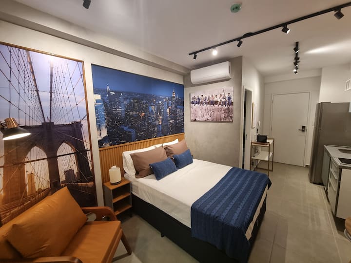Studio Nyc Planejado Campo Belo - Santo Amaro