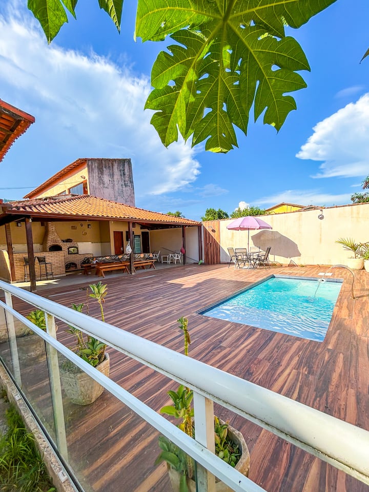 Casa Paraíso Em Itaipuaçu C/ Ar Condicionado - Niterói