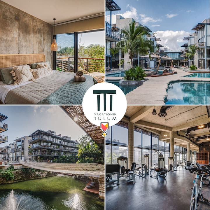 Select 1 Br On Cenote | Largest Gym | Coworking - Mexico