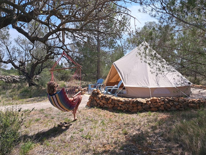 Bell Tent @ Finca Milantes - La Sénia