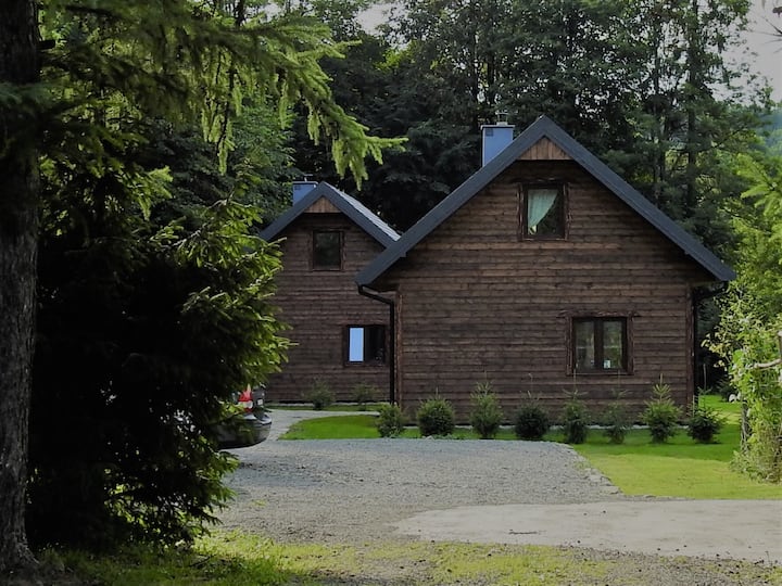 Ostoja Nad Potokiem Dwernik 
Domek Zachodni - Bieszczady National Park