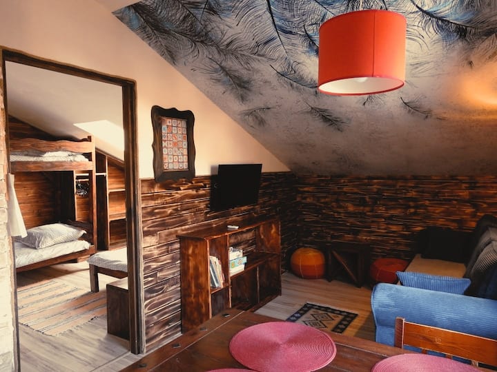 Ostoja Nad Potokiem Dwernik
Apartament Na Piętrze - Bieszczadzki Park Narodowy