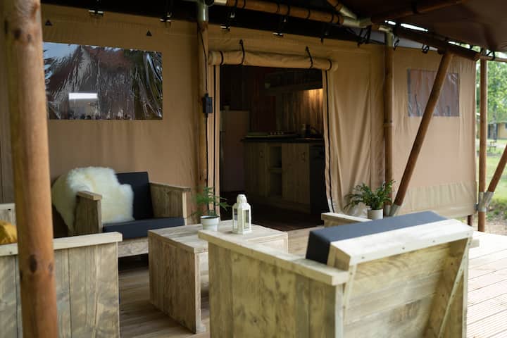 4. 20p. Groepsglamping (Willow) - Borculo