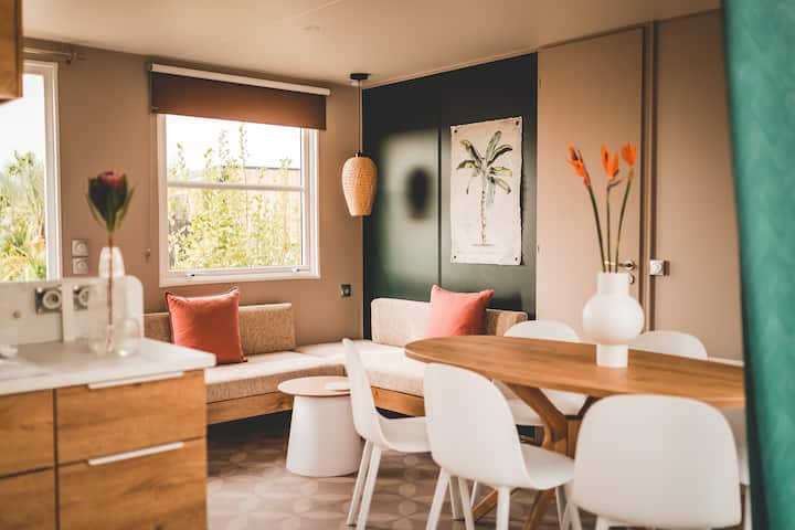 Mobil-home Maquis Climatisé 6 Personnes 3 Chambres - Bonifacio