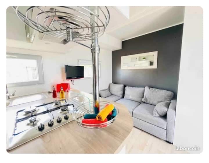 Surprenant Mobil-home Climatisé - Plage de Meschers-sur-Girond