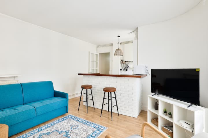 Appart Cozy République Pour 4 - Paris 3e Arrondissement