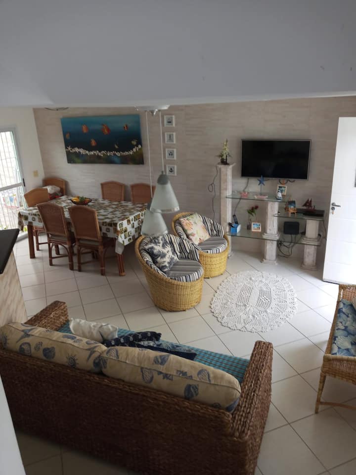 Charmosa Casa A 200mt Da Praia - Bertioga