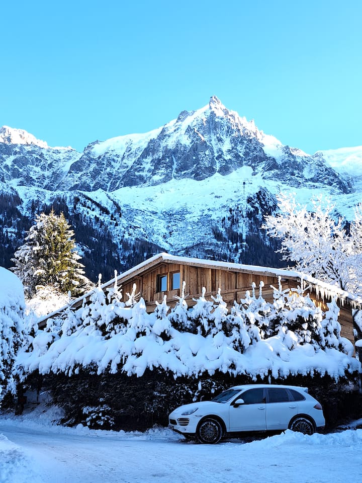 Chalet Pollux : 4 Chambres, 8 Personnes, Au Calme - Chamonix-Mont-Blanc