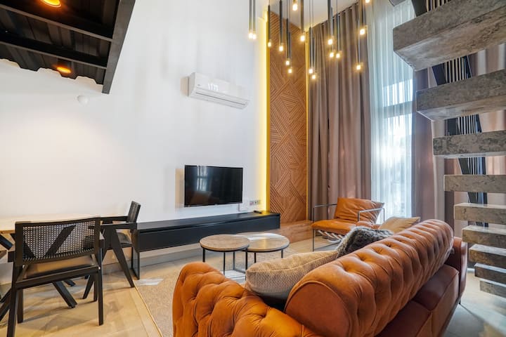 Loft Tasarım, Merkezi Konum, Havuz, Yeni Bina -C4 - Çeşme
