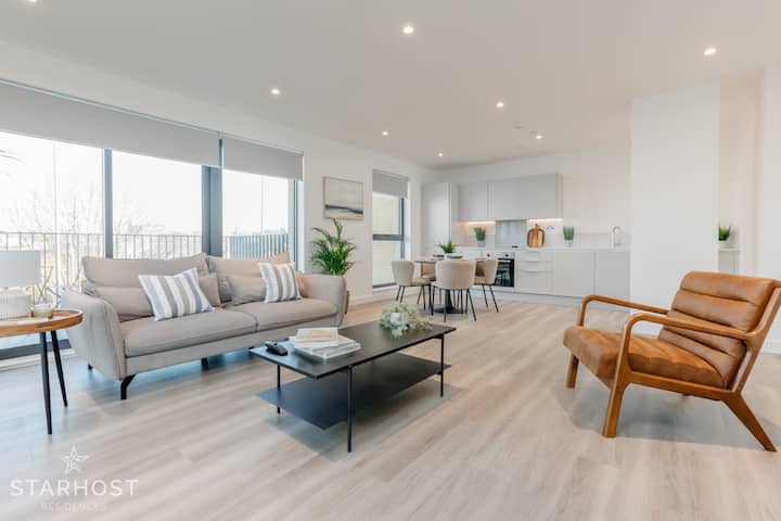 Amazing 2-bedroom Apartment In Guildford - イギリス ギルフォード