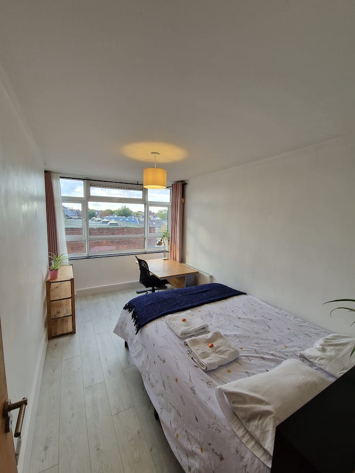 Spacious Room With View And Desk - Fulham