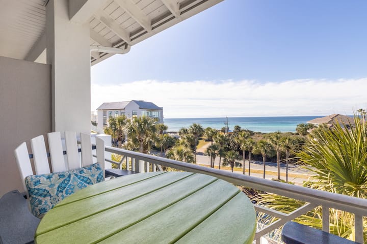 Snowbird Special! 30a Gulf Place Cabanas Gulf View - Santa Rosa Beach, FL
