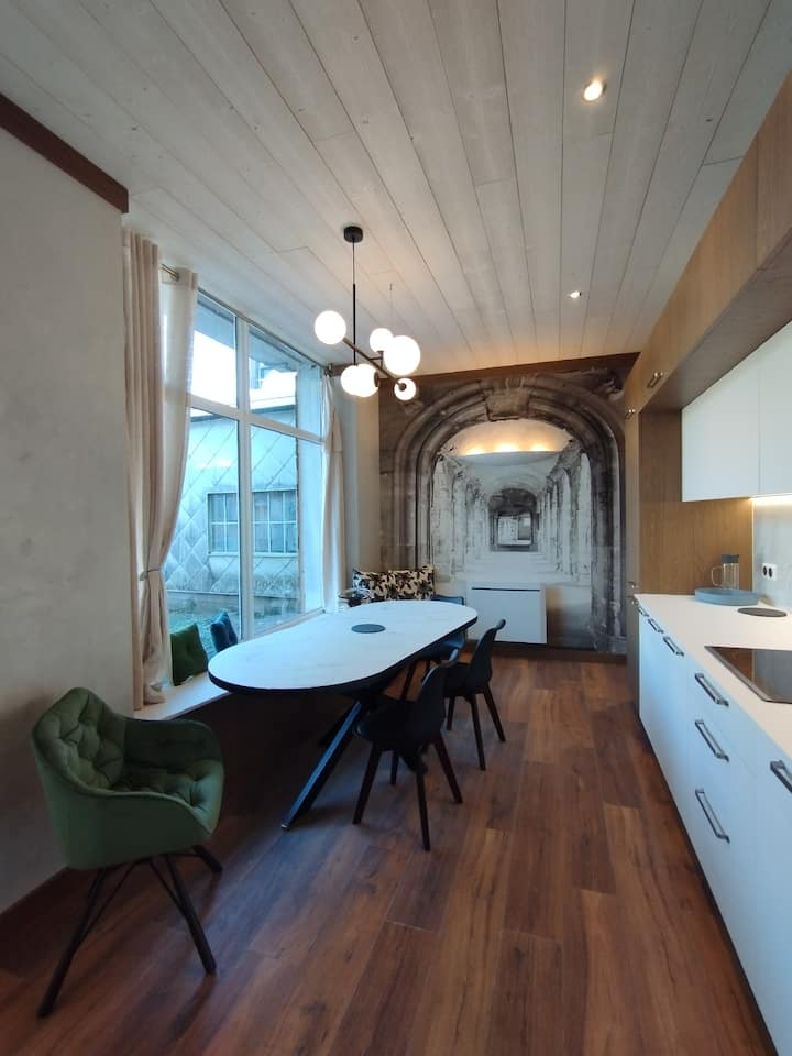 Loft Atypique Neuf, 2 Chambres, Sauna, Terrasse - Ventron