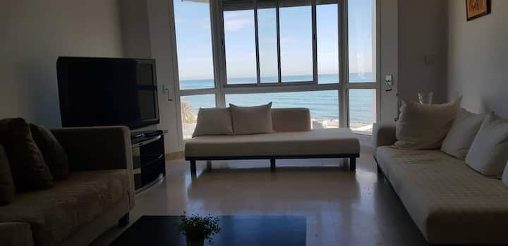 Sea View Apartment With Private Beach Access - Hammamet